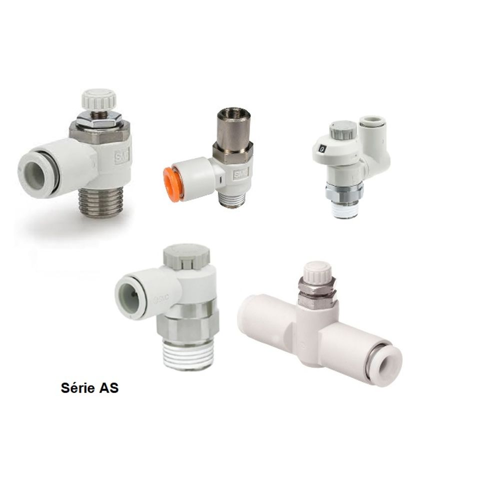 (AS2201FG-02-06) VALVULA AUX. DE CONTROLE DE VAZAO - SERIE AS ...